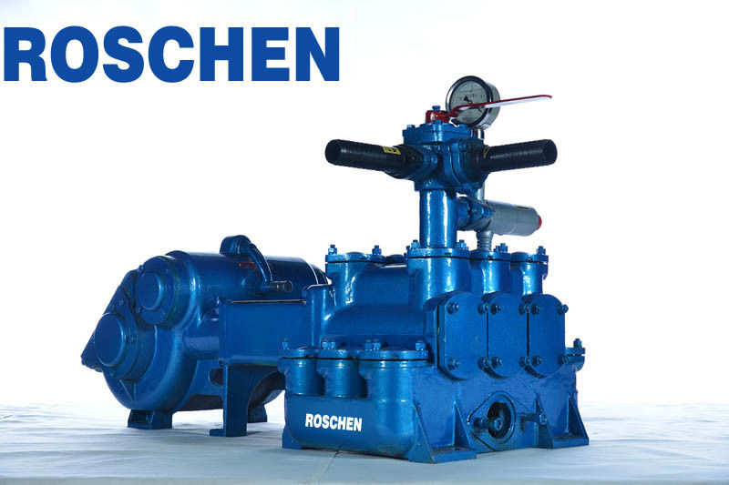 Bomba de lama horizontal da perfuração do pistão de três cilindros de 3 ...